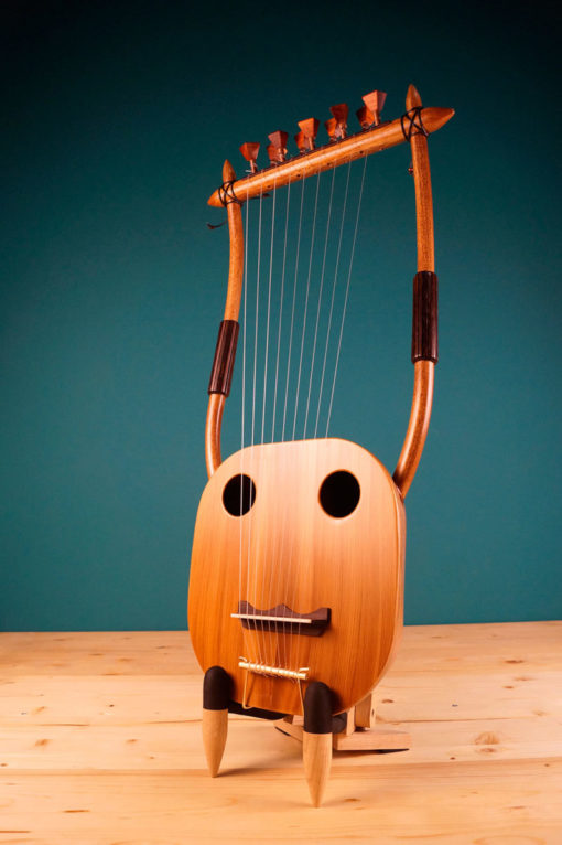 Lyre of Olympus (11 or 13 strings) – ancient lyre with cedarwood ...