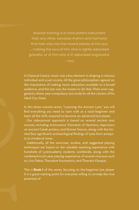 Learning The Ancient Greek Lyre - Beginners (Book 1) — LUTHIEROS